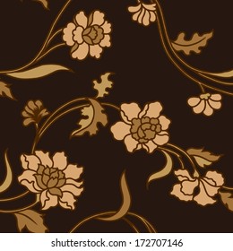 Beautiful Brown Background Stock Vector (Royalty Free) 172707146 ...