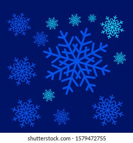 Beautiful Clean Snow Wallpaper Stock Vector (Royalty Free) 1579472755 ...