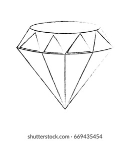 Diamond Graphic Scheme Diamond Shape Blueprint Stock Illustration ...
