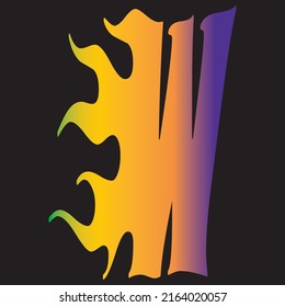 Fire Letter W Stock Photos - 1.379 Images | Shutterstock