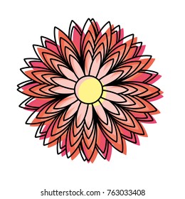 Beautiful Flower Icon Stock Vector (Royalty Free) 763033408 | Shutterstock