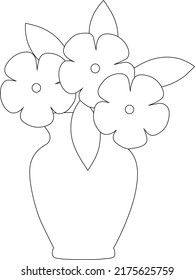 Beautiful Flower Tob Vector Art Stock Vector (Royalty Free) 2175625759 ...