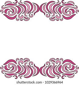 Beautiful Frame Vector Illustration Stock Vector (Royalty Free ...