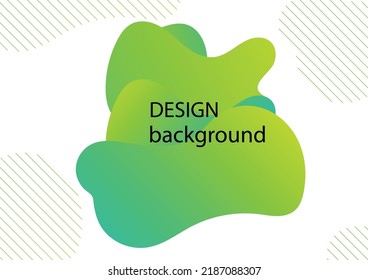 Beautiful Garden Green Gradation Vector Background Stock Vector ...