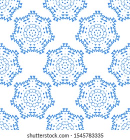 Beautiful Geometric Shapes Vector Seamless Pattern Stock Vector ...