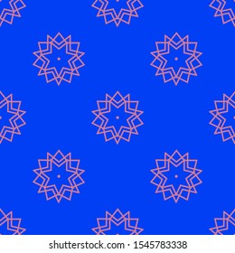 Beautiful Geometric Shapes Vector Seamless Pattern Stock Vector ...