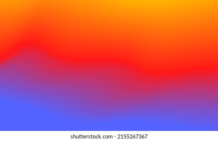 Beautiful Gradation Background Yellow Red Blue Stock Vector (Royalty ...