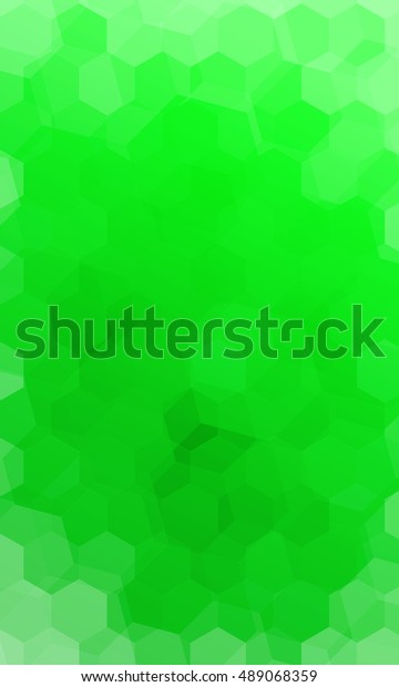Beautiful Green Color Geometry Background Vector Stock Vector (Royalty ...