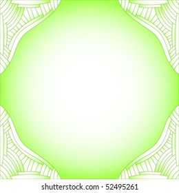 Beautiful Green White Vector Background Stock Vector (Royalty Free ...