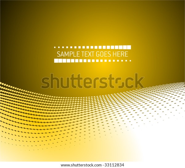 Beautiful Halftone Background Business Card Illustration Stock Vector ...