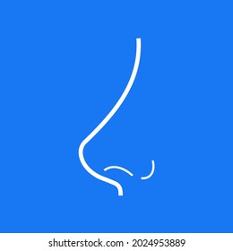 Beautiful Human Nose Profile Stock Vector (Royalty Free) 2024953889 ...