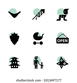 Beautiful Icons Vector Collection Filled Beautiful Stock Vector ...