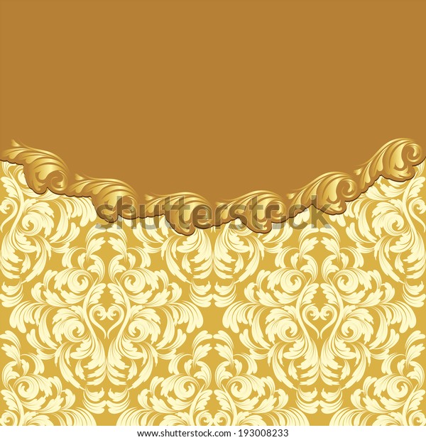 Beautiful Invitation Card Design Elements Seamless Stock Vector ...