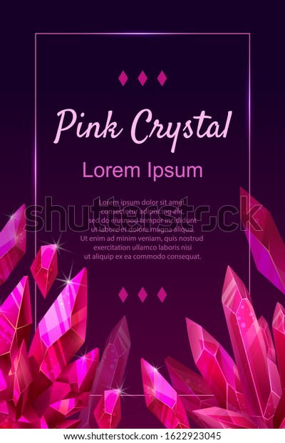 Beautiful Jewel Ruby Banner Great Design: vector de stock (libre de ...