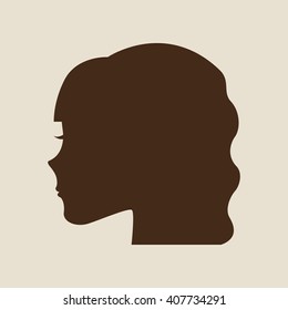 Beautiful Lady Design Stock Vector (Royalty Free) 407734291 | Shutterstock
