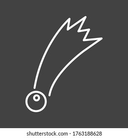 Beautiful Line Icon Grey Background Stock Vector (Royalty Free ...