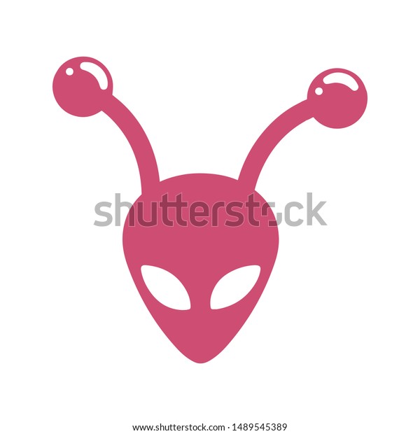 Beautiful Meticulously Designed Alien Antennas Icon Stock Vector ...