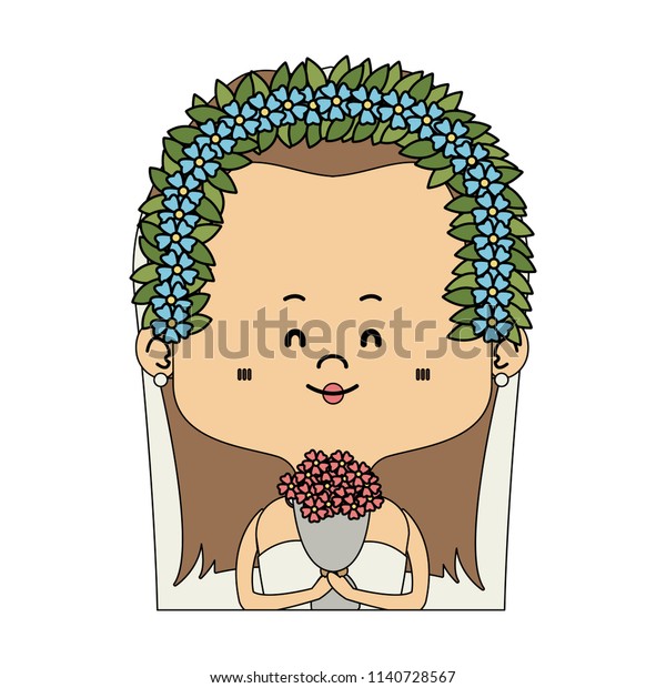 Beautiful Midget Bride Cartoon Stock Vector (Royalty Free) 1140728567 ...