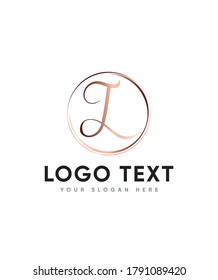 Beautiful Modern Calligraphy Script Letter Type Stock Vector (Royalty ...