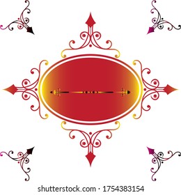 Beautiful Oval Vector Design Stock Vector (Royalty Free) 1754383154 ...