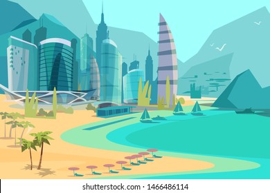 5,633,425 Summer beach landscape Images, Stock Photos & Vectors ...