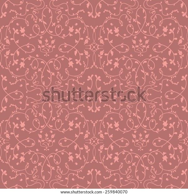 Beautiful Seamless Texture Floral Plexus Vector Stock Vector (Royalty ...