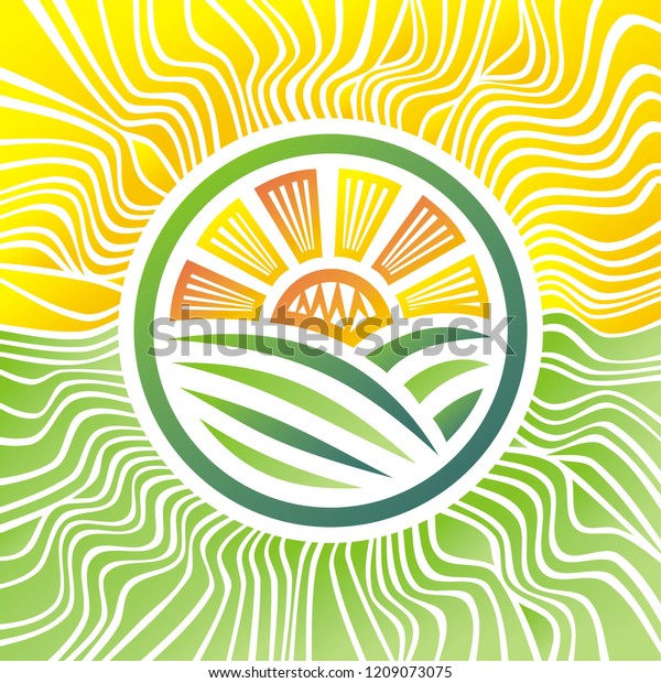 Beautiful Sun Vector Illustration Stock Vector (Royalty Free ...