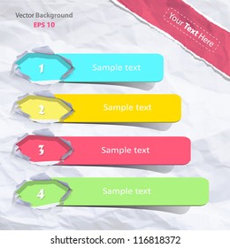 Beautiful Template Website Vector Design Stock Vector (Royalty Free ...