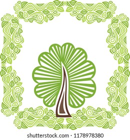 Beautiful Tree Vector Illustration Stock Vector (Royalty Free ...
