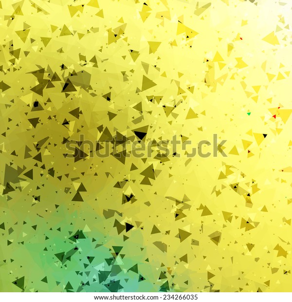 Beautiful Triangle Vector Background Stock Vector (Royalty Free ...