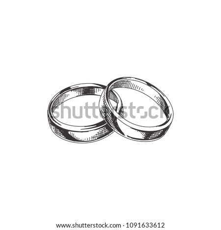 Wedding Ring Drawing | Free download on ClipArtMag