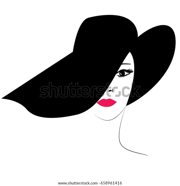 Beautiful Woman Face Stock Vector Royalty Free 658961416 Shutterstock