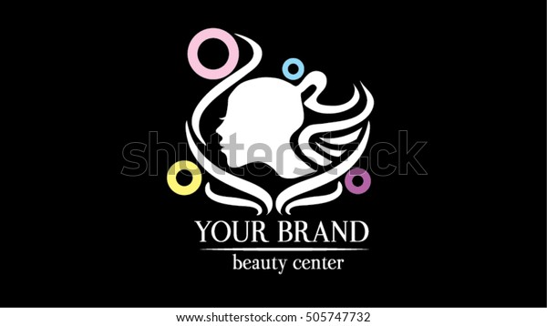 Beauty Center Vector Logo Design Template Stock Vector (Royalty Free ...