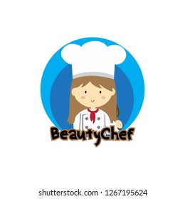 Beauty Chef Logo Stock Vector (Royalty Free) 1267195624 | Shutterstock