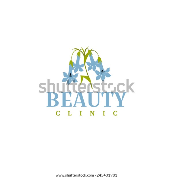 Beauty Clinic Logo Design Vector Template Stock Vector (Royalty Free ...
