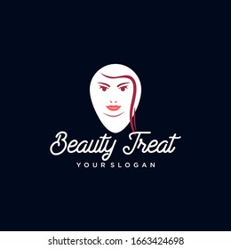 Beauty Treatment Logo Vector Template Stock Vector (Royalty Free ...