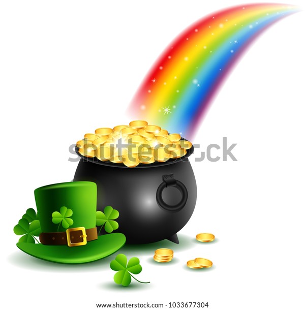 4,705 Pot Of Gold Rainbow Stock Vectors, Images & Vector Art | Shutterstock