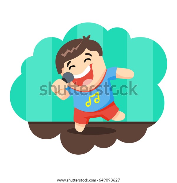 Become Singer Dream Big Illustration Stock Vector (Royalty Free ...