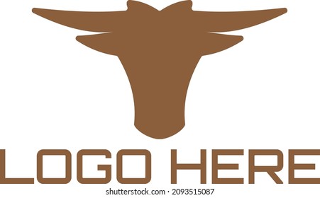 Beef Company Logo Design Template Stock Vector (Royalty Free ...
