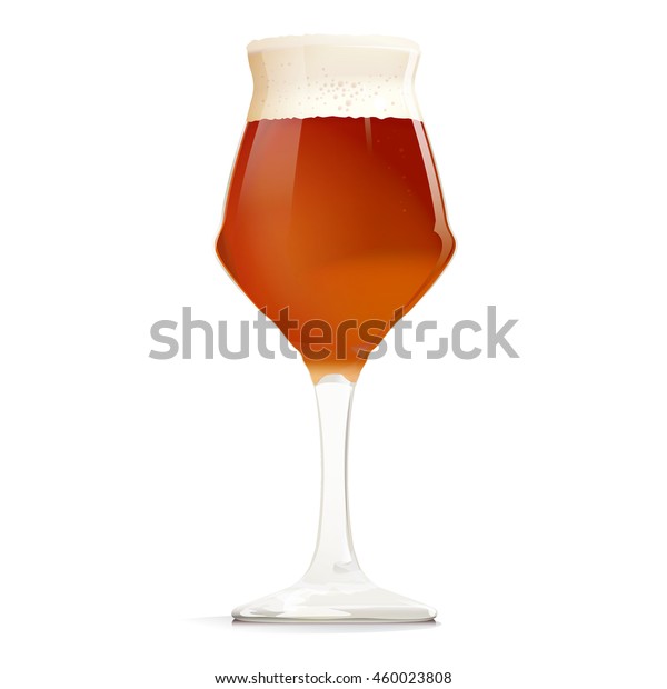 Beer Glass Apa One Types Beer Stock Vector (Royalty Free) 460023808 ...