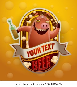 1,252 Pig drinking beer Images, Stock Photos & Vectors | Shutterstock