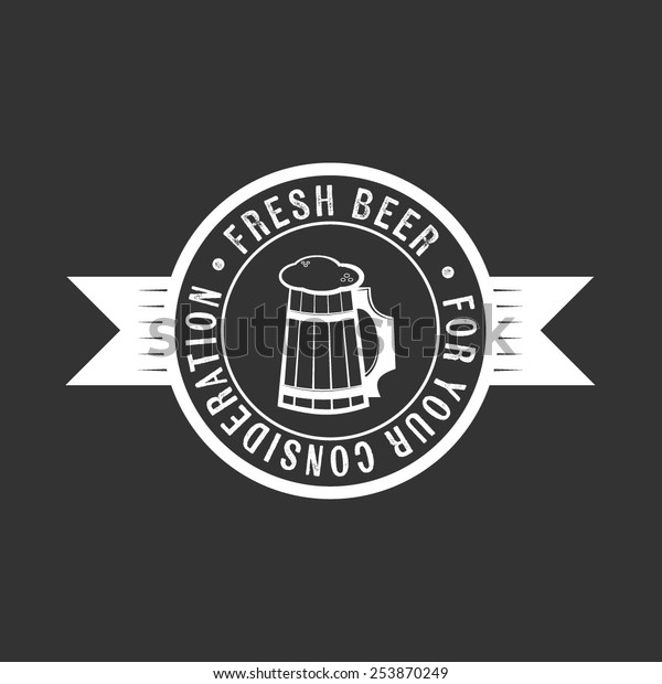 Beer Mug Sign Scalable Vector Illustration Stock Vector (Royalty Free ...