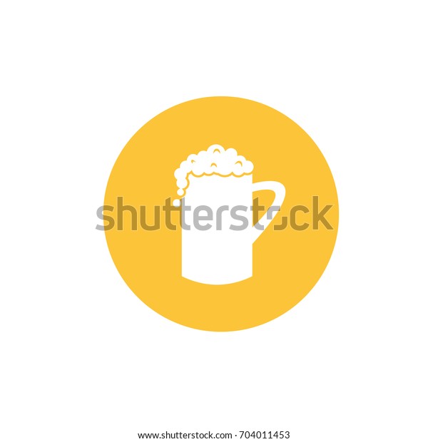 Beer Spot Logo Vector Orange Stock Vector (Royalty Free) 704011453 ...