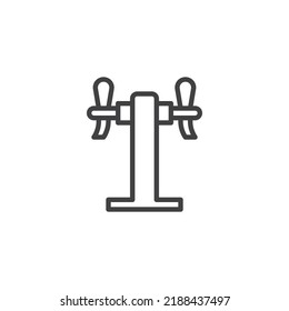 Beer Tap Line Icon Linear Style Stock Vector (Royalty Free) 2188437497 ...
