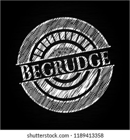Begrudge Written On Chalkboard Stock Vector (Royalty Free) 1189413358 ...