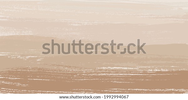 Beige Abstract Painting Background Wallpaper Vector Stock Vector ...