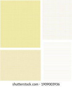 Beige Brown Squared Grid Pattern Paper Stock Vector (Royalty Free ...