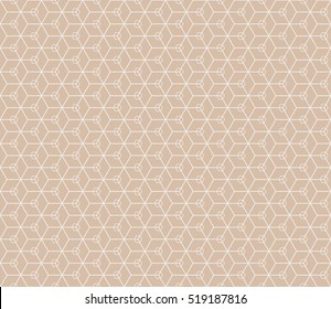 Beige Color Seamless Texture Cubes Optical Stock Vector (Royalty Free ...