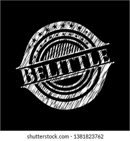 Belittle Written On Chalkboard Vector Illustration: เวกเตอร์สต็อก (ปลอด ...