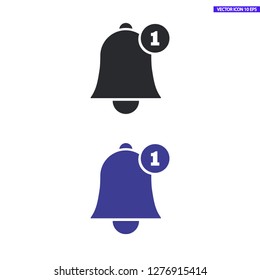 Bell 1 Icon Vector Stock Vector (Royalty Free) 1276915414 | Shutterstock